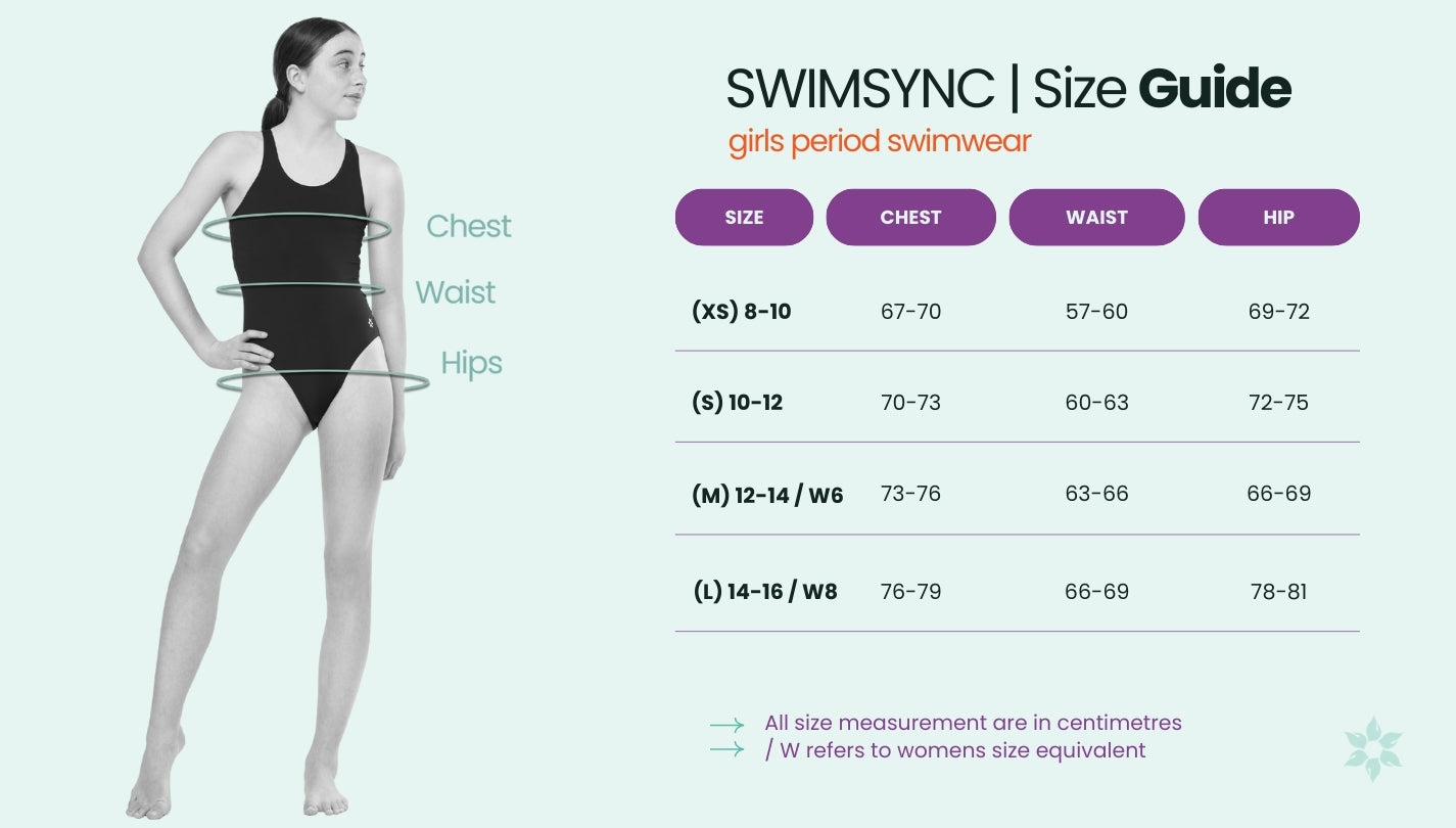 Size Charts | Eltee Sydney | Perfect Your Fit